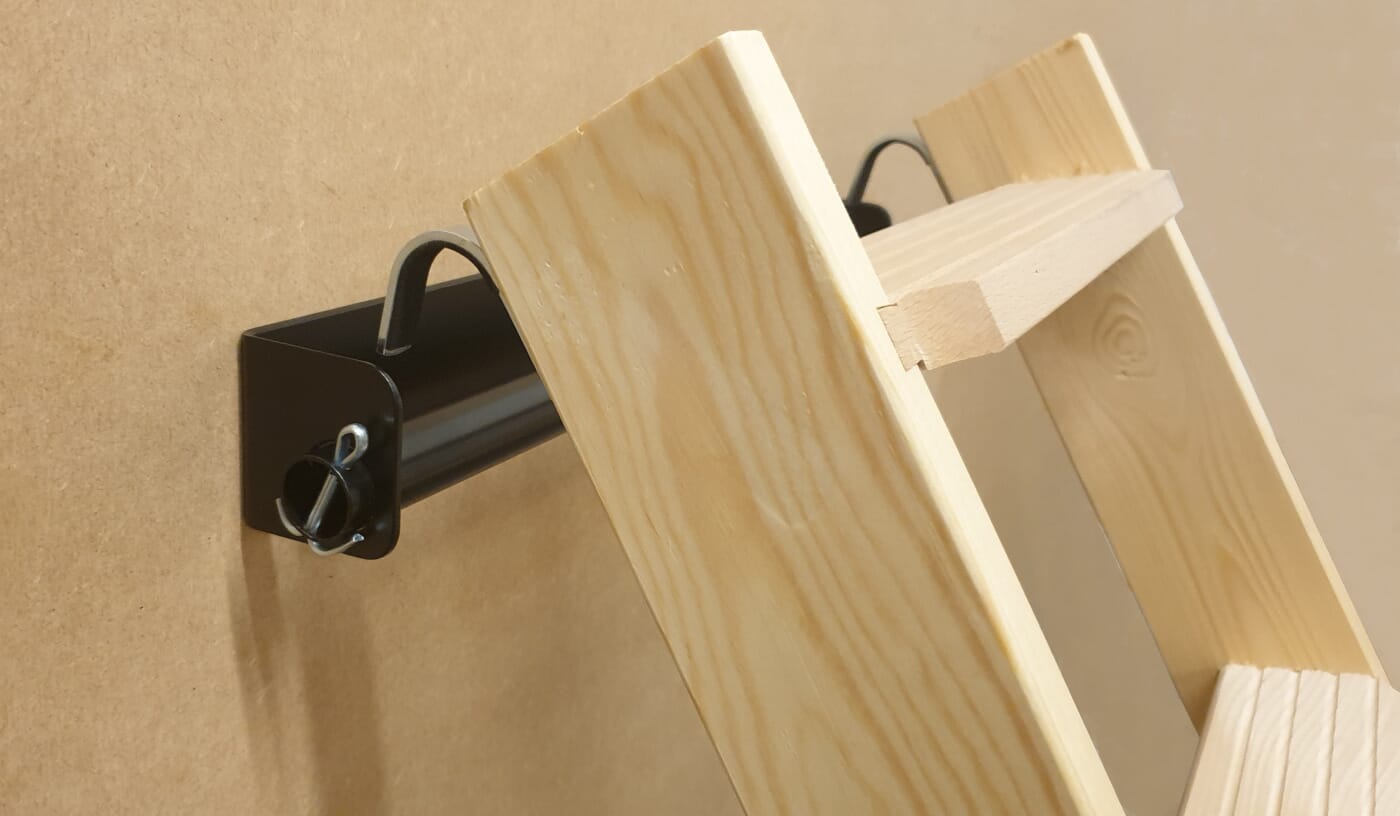 Dolle Straight Flight Wooden Loft Ladder | Loft Centre