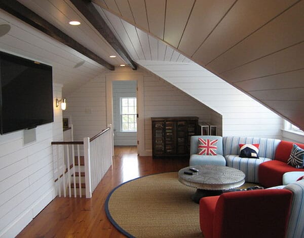 Attic Living Room Design Ideas